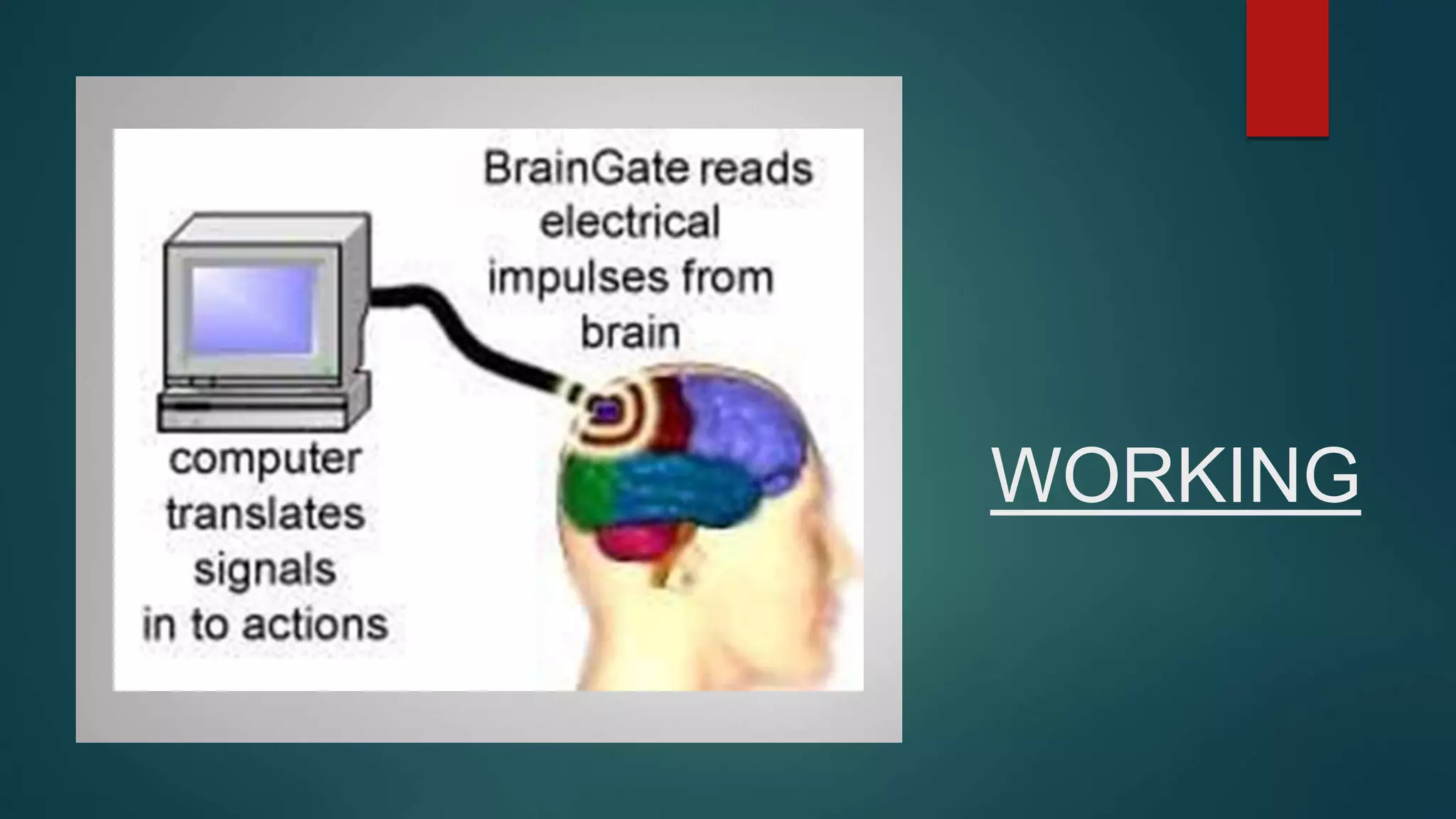 Brain gate technology | PPTX | Brain and Nervous System Disorders | Diseases and Conditions