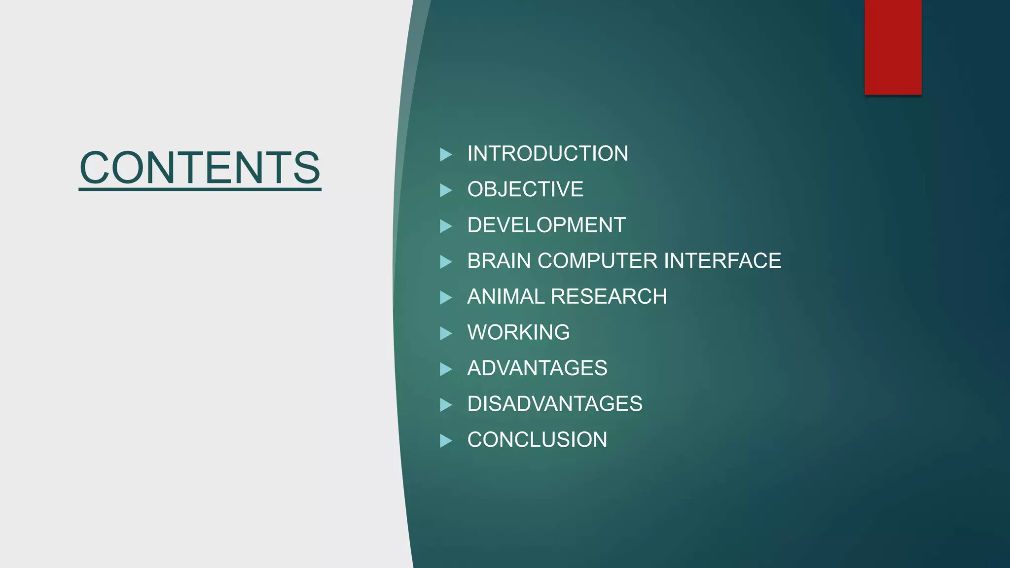 Brain gate technology | PPTX | Brain and Nervous System Disorders ...