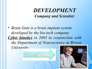 Brain Gate Technology | PPT