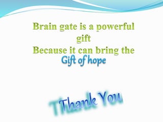 Braingate seminar | PPTX