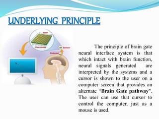 Braingate seminar | PPTX