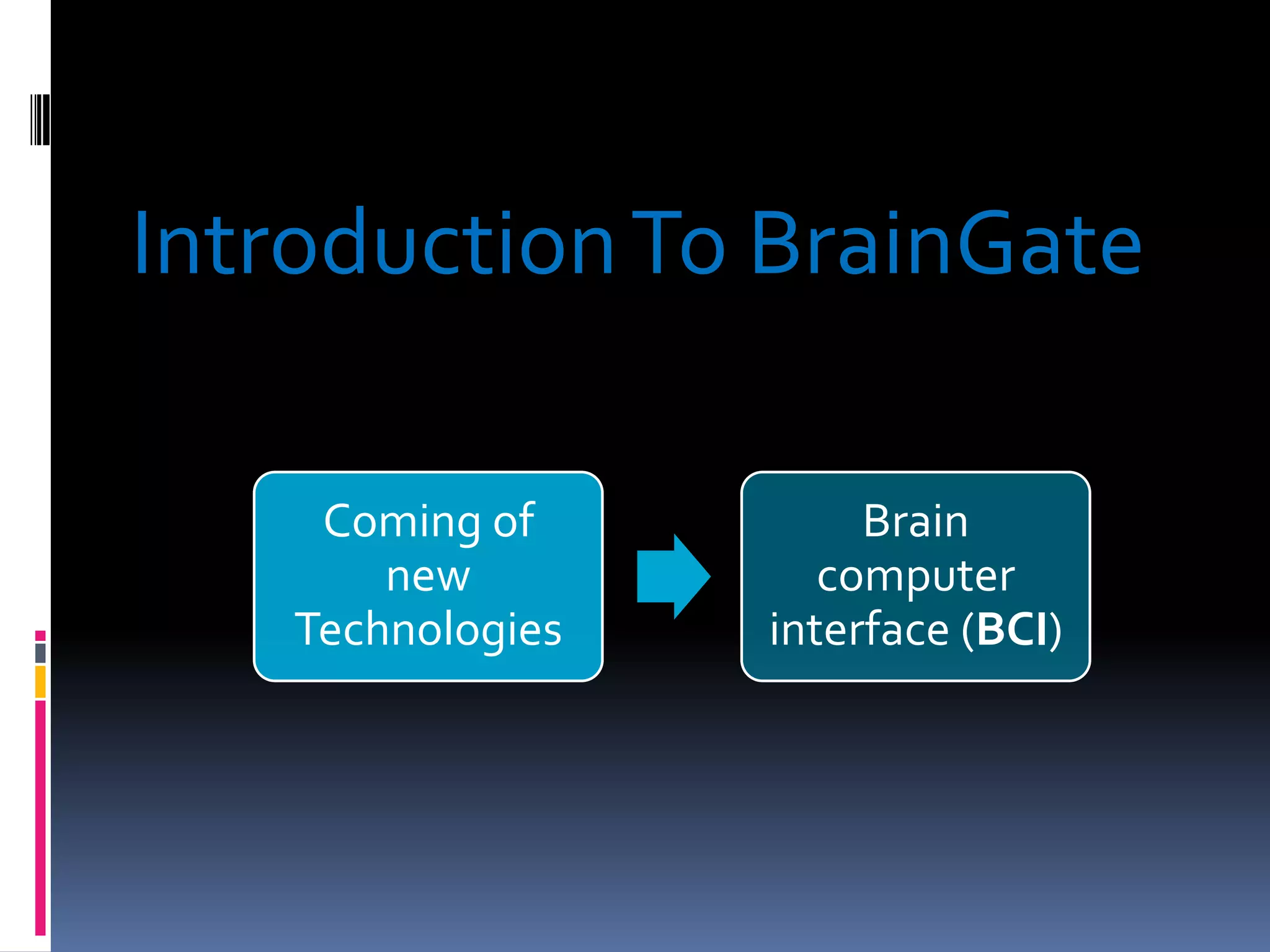 Brain gate system | PPTX