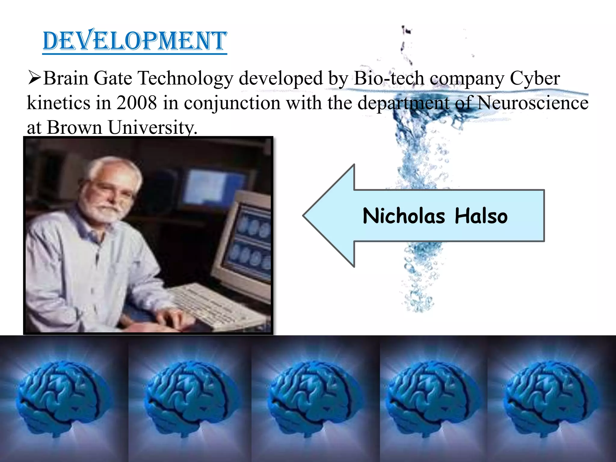 Brain gate technology | PPTX