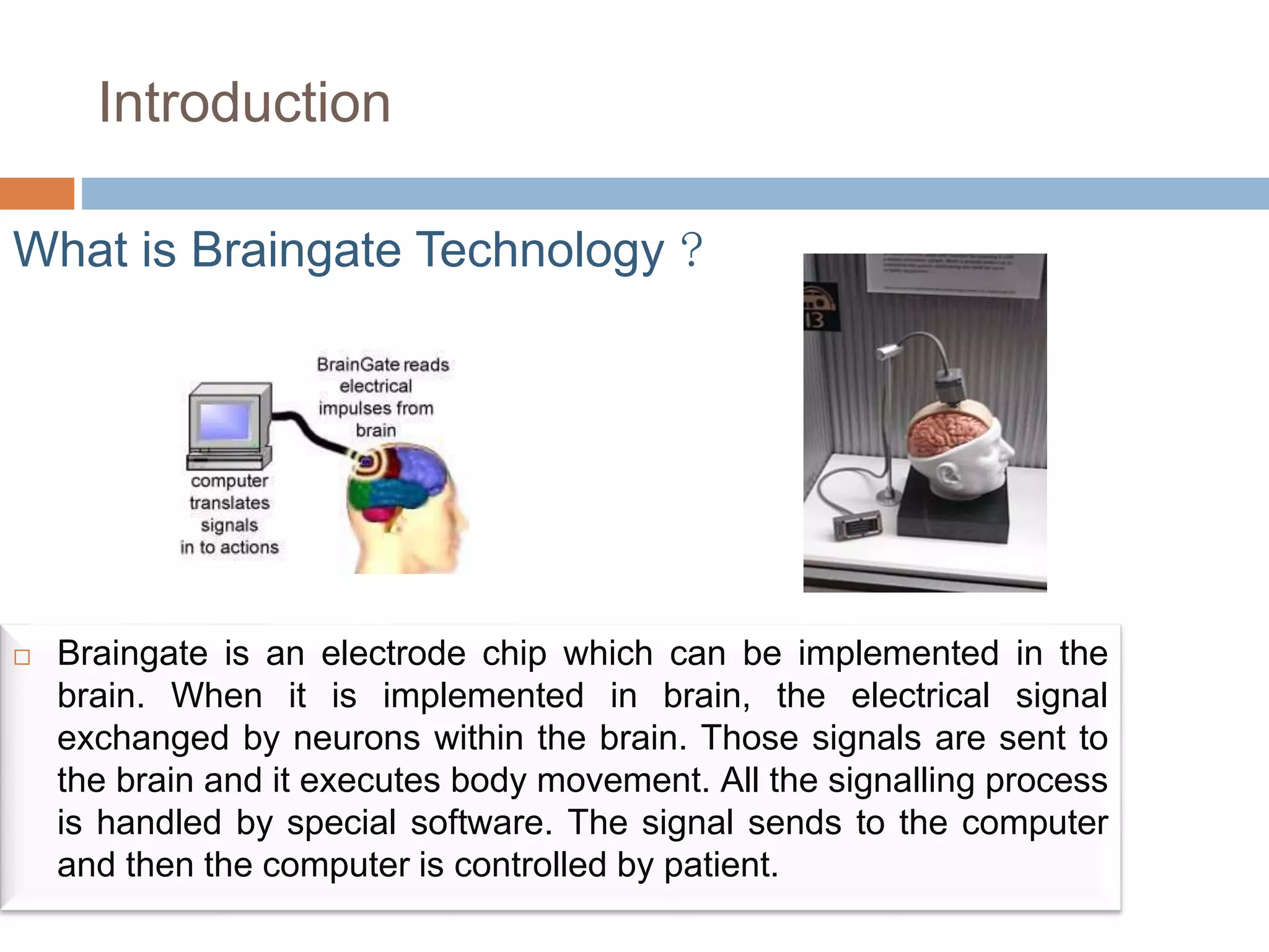 Braingate technology | PPTX