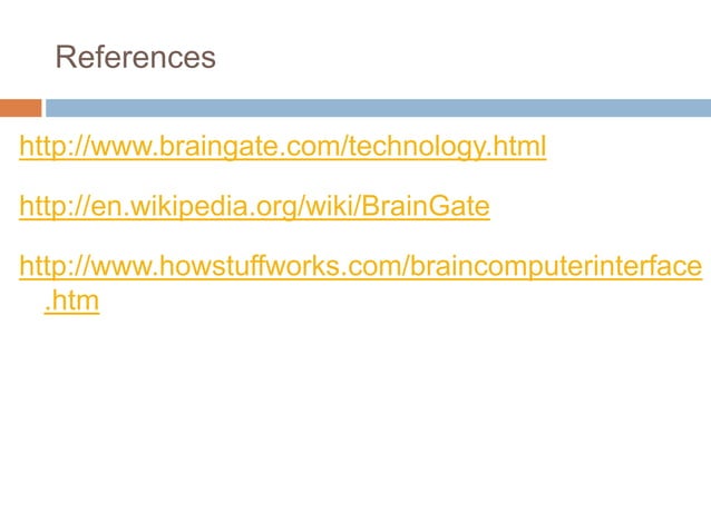 Braingate technology | PPTX