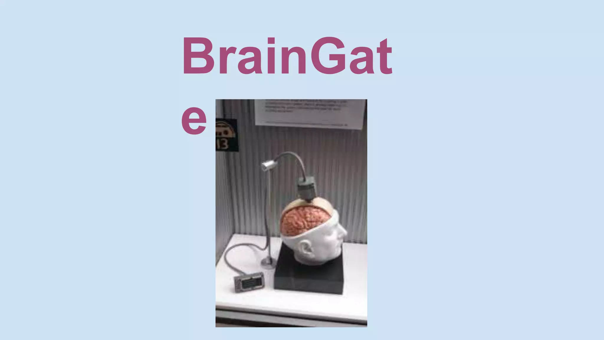 Brain gate technology | PPT