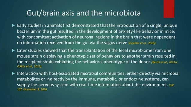 The Brain gut axis | PPTX
