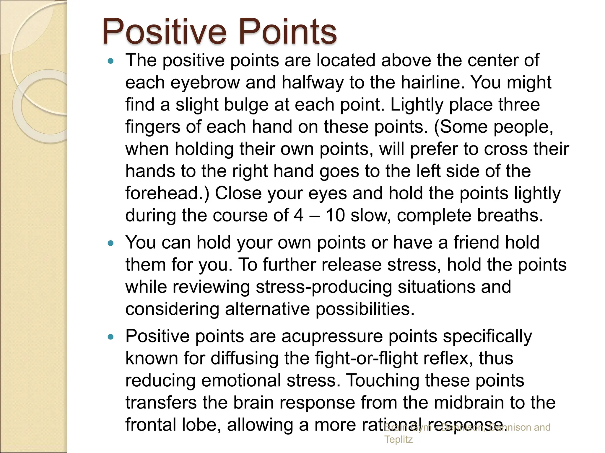Brain gym.ppt to improve cognition and memory | PPT