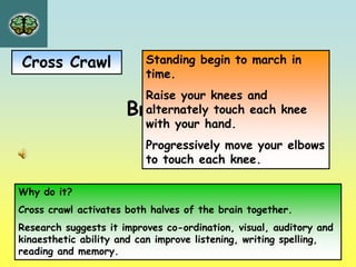 BrainGymActivities.ppt | Brain and Nervous System Disorders | Diseases ...
