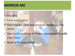 Brain gym, Alphabet dance & Story mapping | PPTX