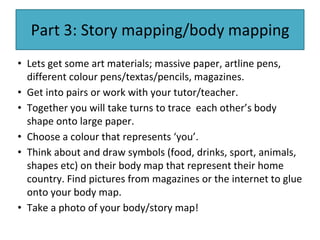 Brain gym, Alphabet dance & Story mapping | PPTX