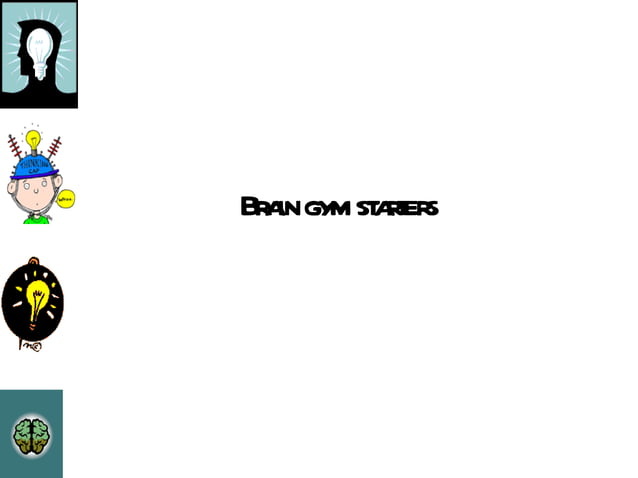 Brain gym starters | PPT | Brain and Nervous System Disorders ...