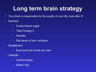 Brain health | PPT