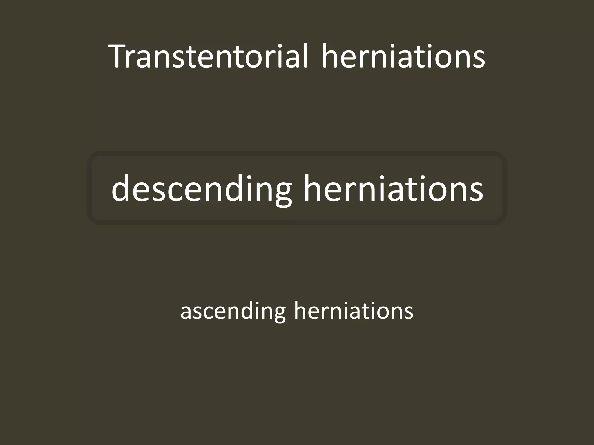 Brain herniation imaging | PDF
