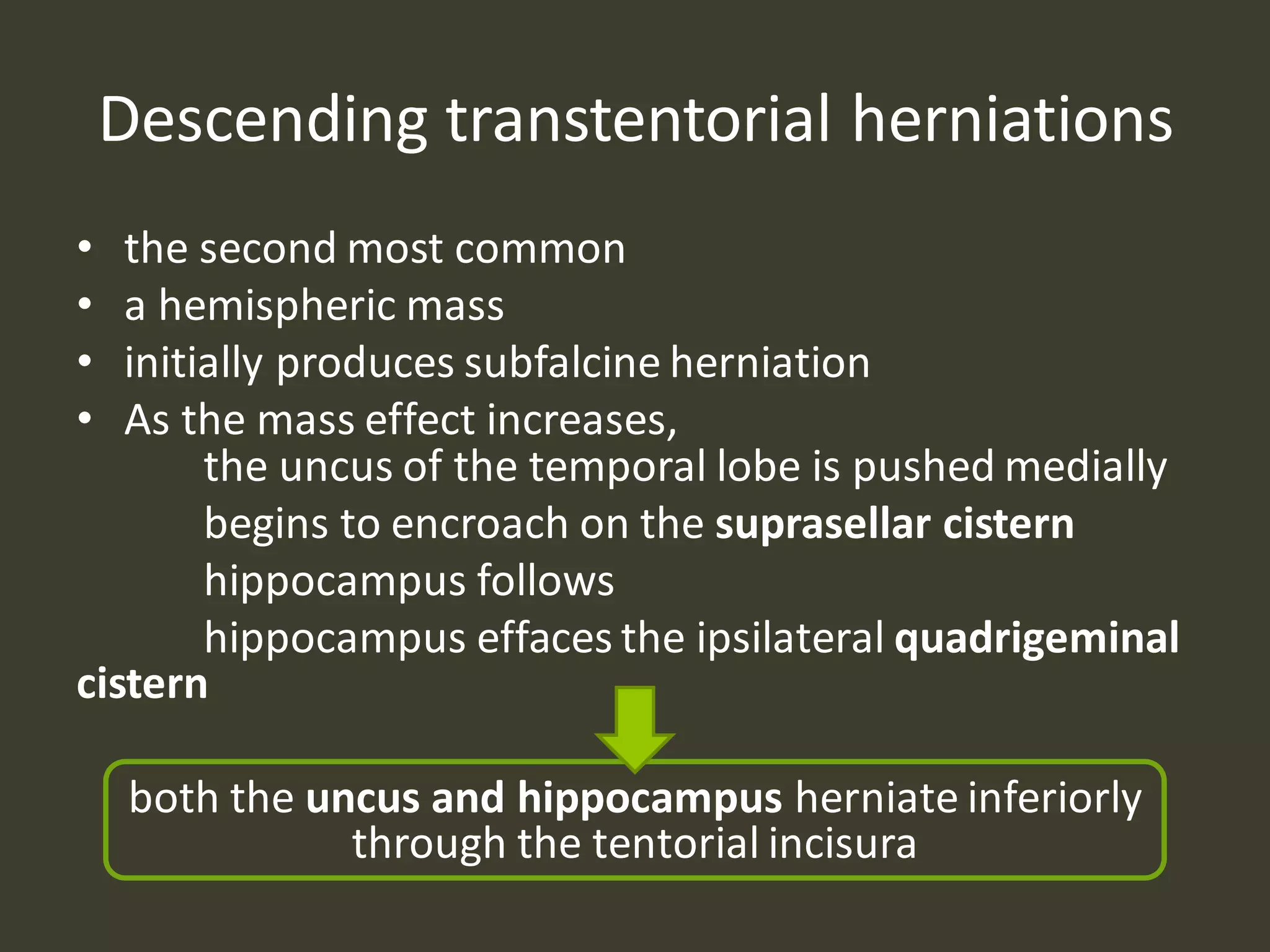 Brain herniation imaging | PDF