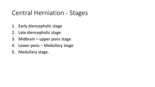 Brain herniation | PPTX