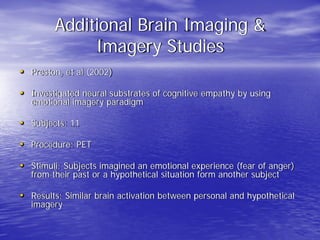 Brain Imaging & Imagining Final | PDF