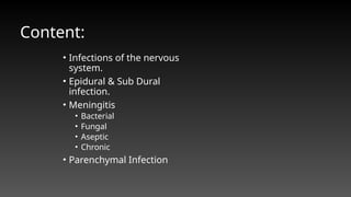 Brain Infections causes, diagnosis and treatment.pptx