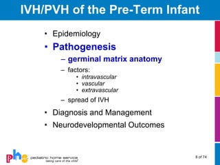 Brain Injury in Pre-Term Infants | PDF