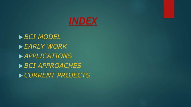 HUMAN BRAIN INTERFACE | PPTX