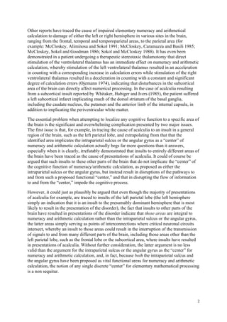 Brain lesion and fMRI studies and the myth of cognitive function localization | PDF | Brain and ...