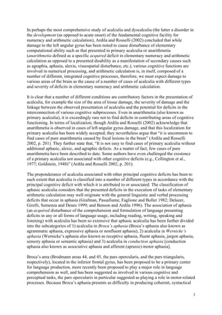 Brain lesion and fMRI studies and the myth of cognitive function localization | PDF | Brain and ...