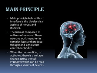 Brain Machine Interface | PPTX
