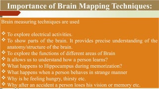 Brain Mapping Test; A psychology and Forensic Perspective | PPTX