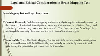 Brain Mapping Test; A psychology and Forensic Perspective | PPTX