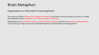 Brain metaphor | PPTX