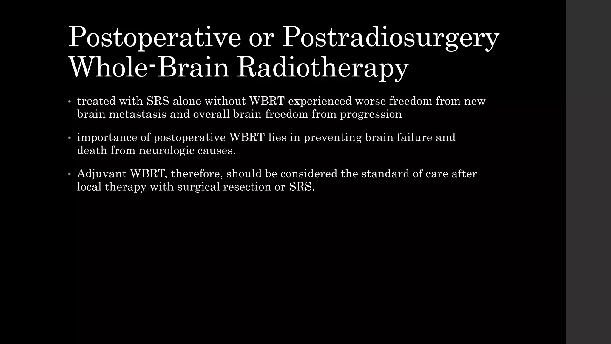 Brain metastasis | PPTX