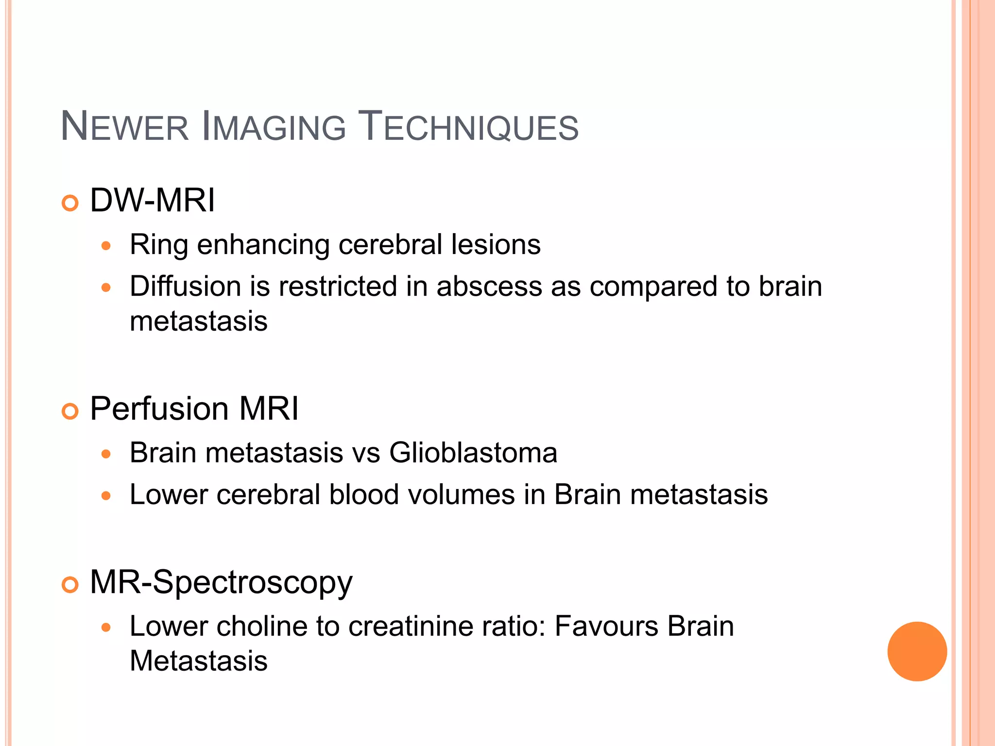 Brain metastasis | PPTX
