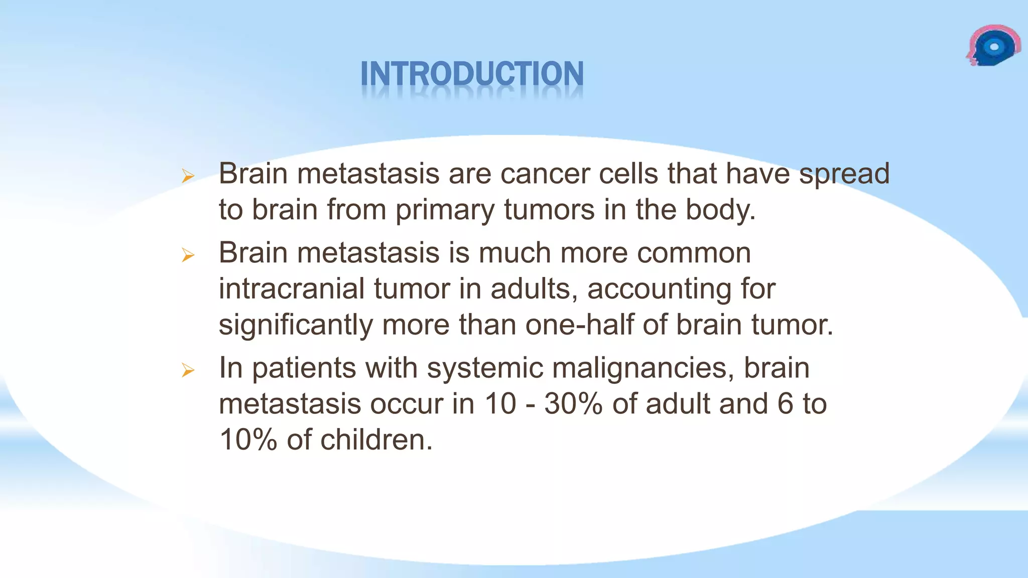 Brain metastasis ppt by DR. AFIA.pptx