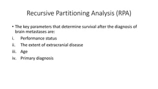 Brain Metastases: An Overview | PPTX