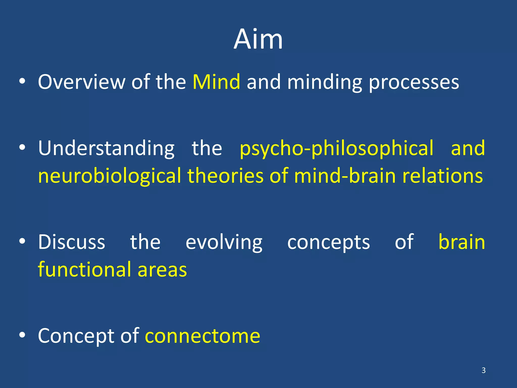 Brain models of the mind | PPTX