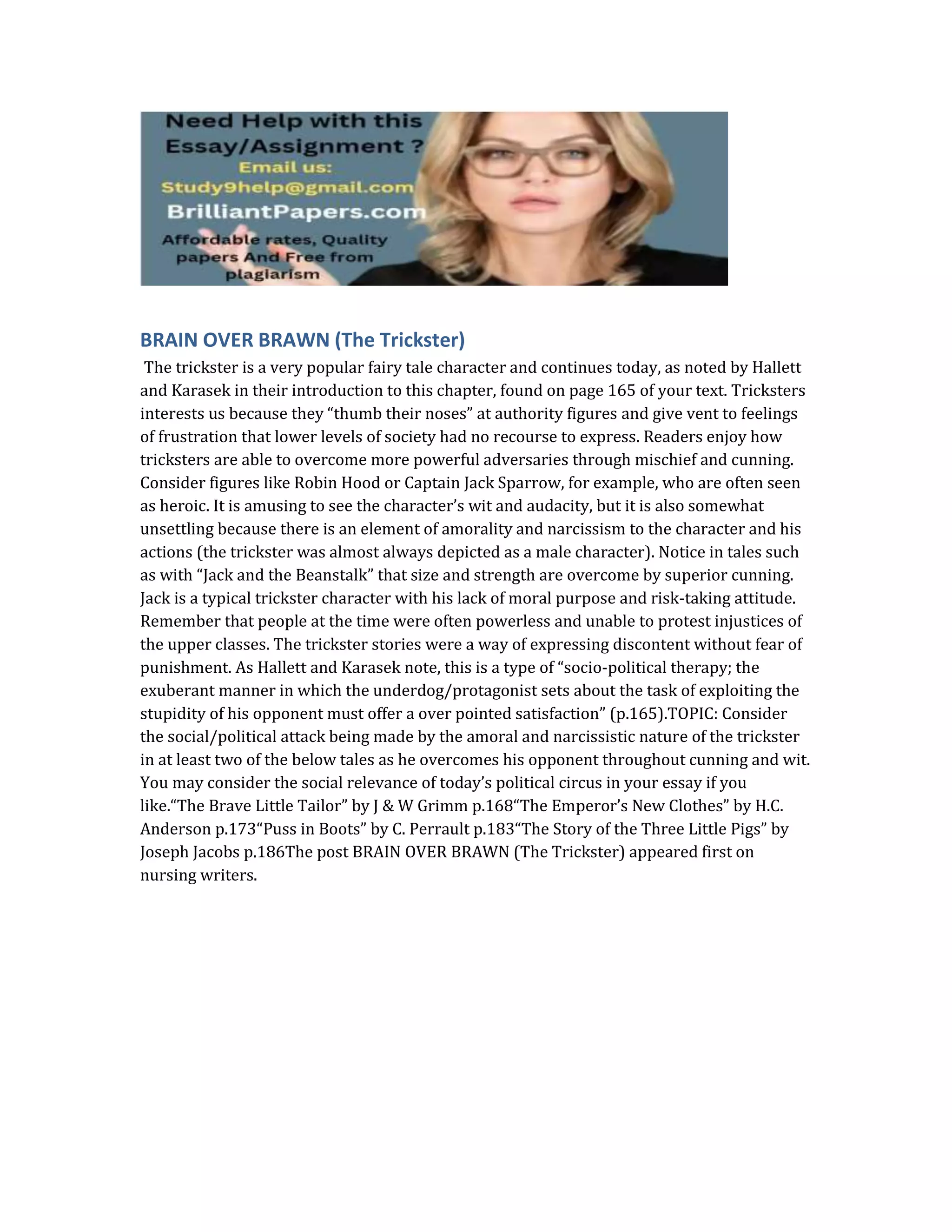 BRAIN OVER BRAWN.docx