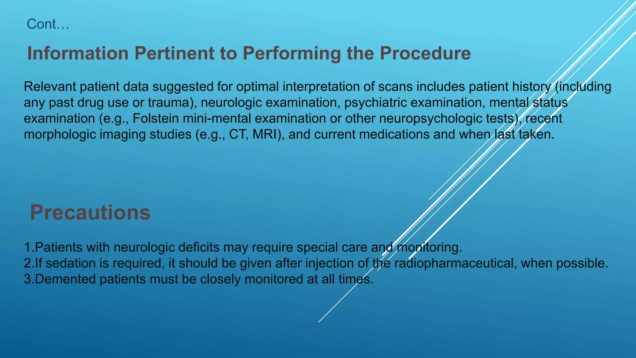 Brain perfusion nuclear medicine | PPTX