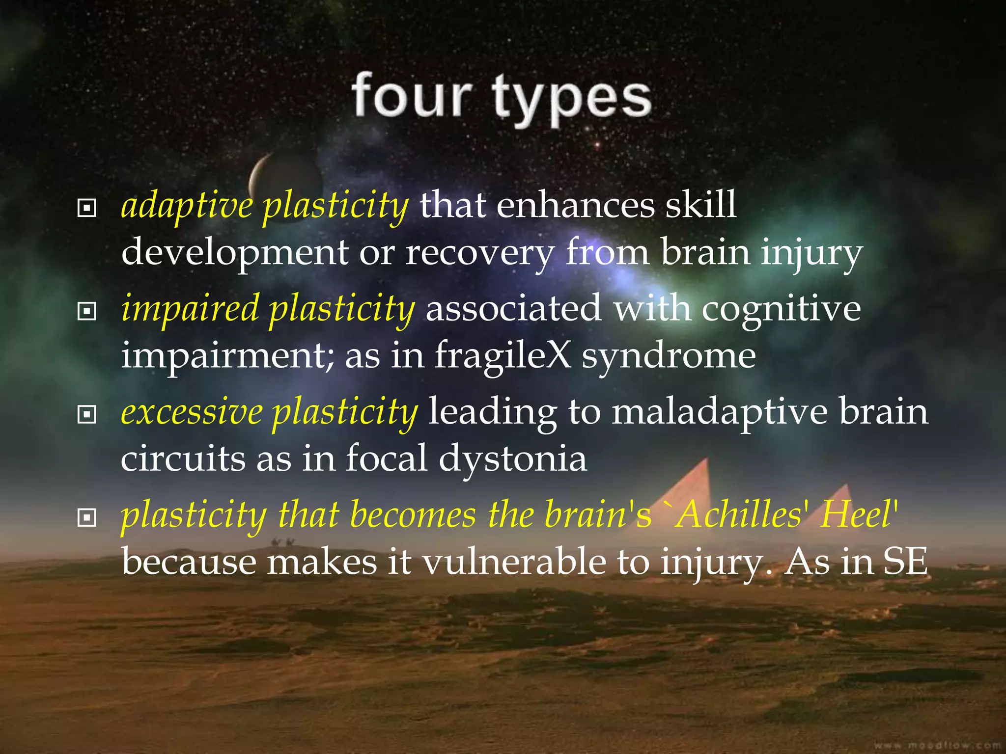 Brain plasticity | PPT