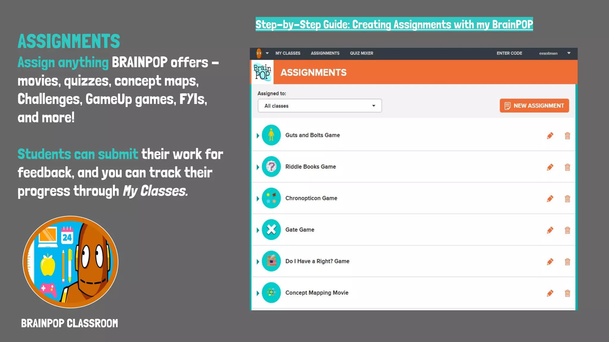 BrainPOP Tools for Creative Classrooms! | PDF