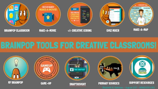 BrainPOP Tools for Creative Classrooms! | PDF