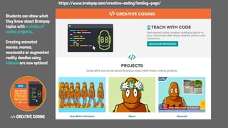 BrainPOP Tools for Creative Classrooms! | PDF