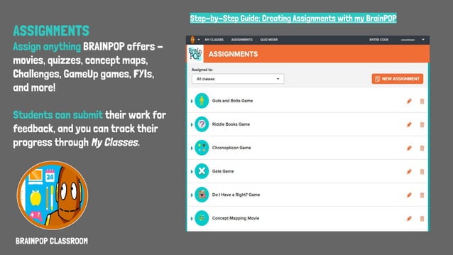 BrainPOP Tools for Creative Classrooms! | PDF