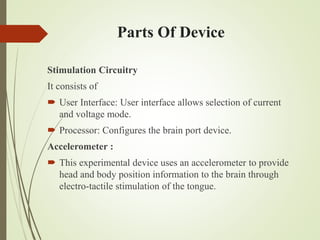 Brain port device | PPTX