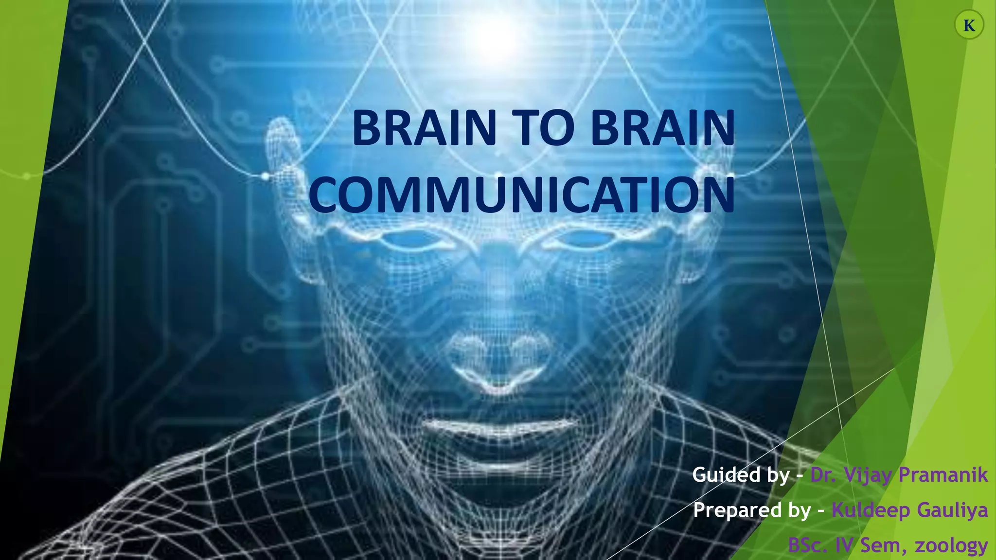 Brain to Brain communication | PPTX