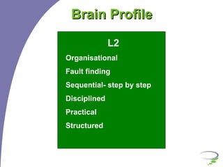 Brain Profile Ppt 01 10 | PPT