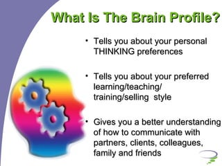 Brain Profile Ppt 01 10 | PPT