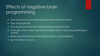 Brain Programming - Part 3 By Mr. Prashant Sawant | PPT