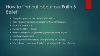 Brain Programming - Part 3 By Mr. Prashant Sawant | PPT