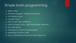 Brain Programming - Part 3 By Mr. Prashant Sawant | PPT
