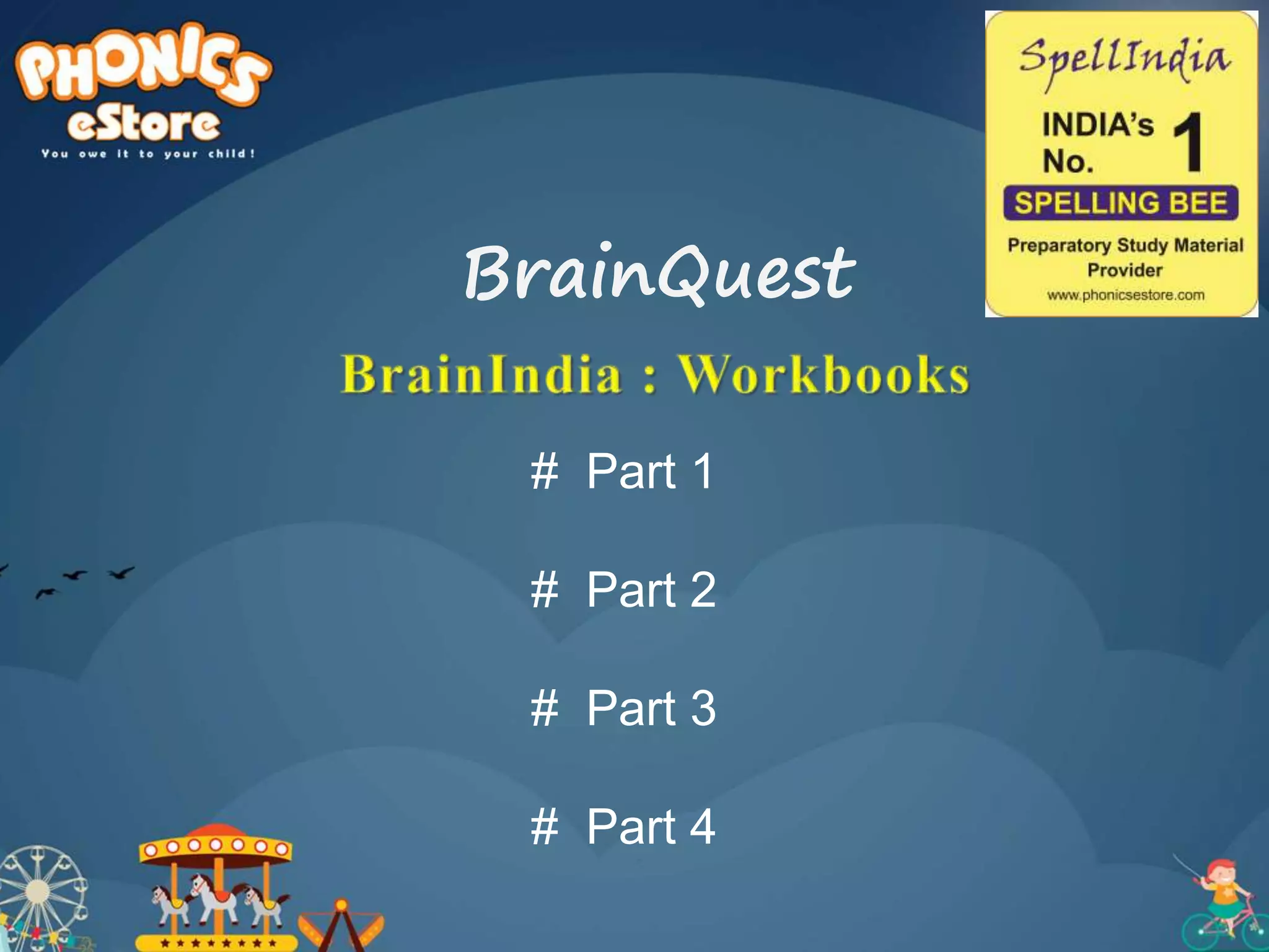 BrainQuest : Brain Development with IQ activities ... a BrainIndia ...